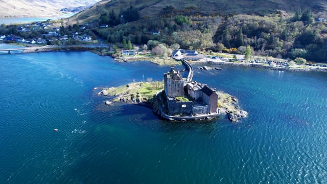 Castle, Scotland, Aerial View. Free Stock Video - Pixabay