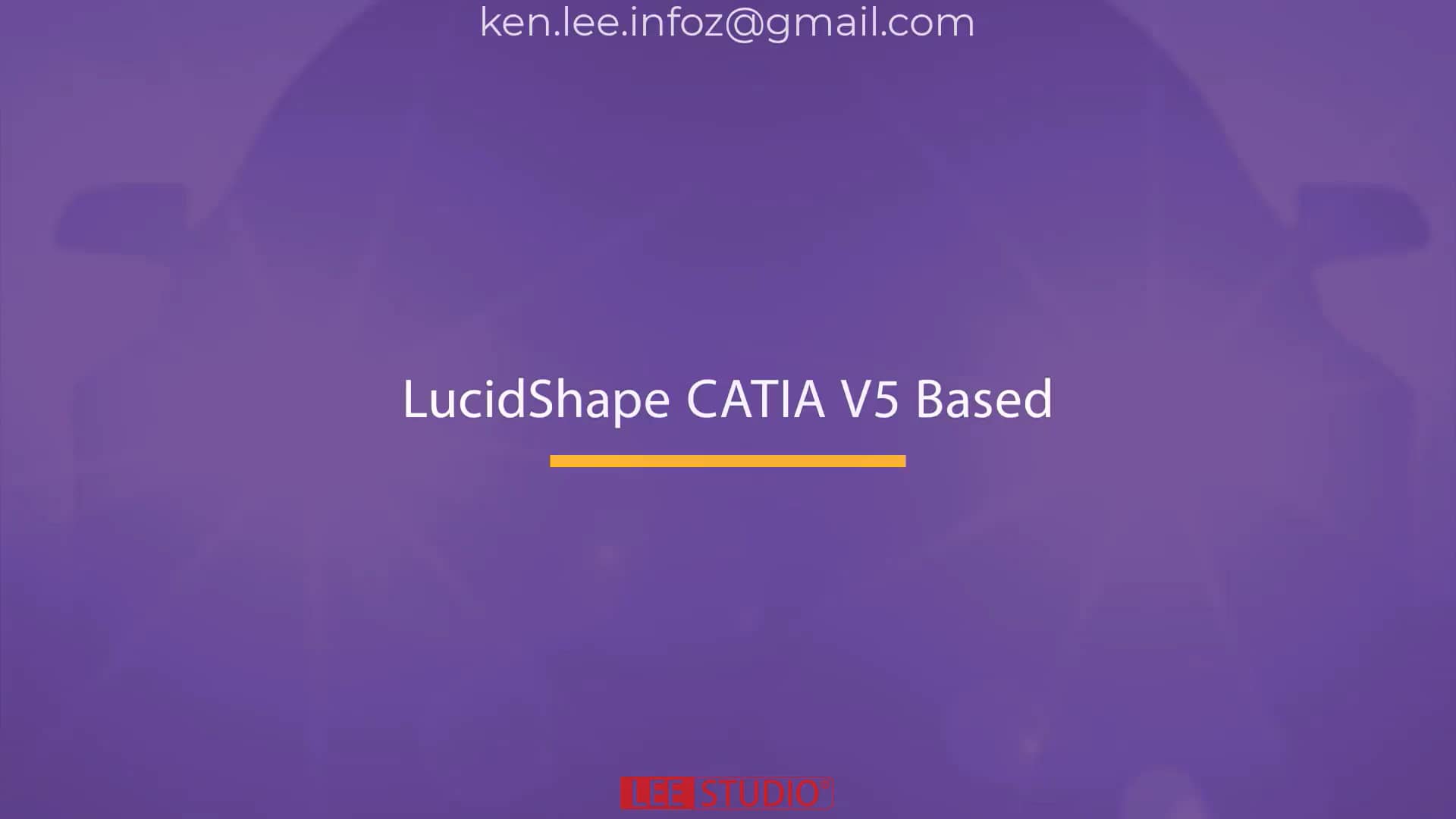 Lucidshape Caa 2019 for Catia V5 on Vimeo