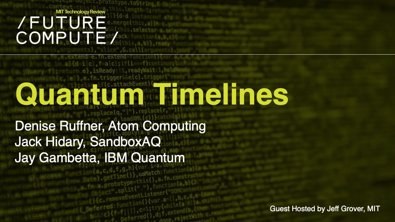 8 - Quantum Timelines on Vimeo