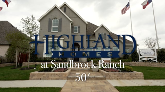 Virtual Home Tours | Sandbrock Ranch - Aubrey, Texas