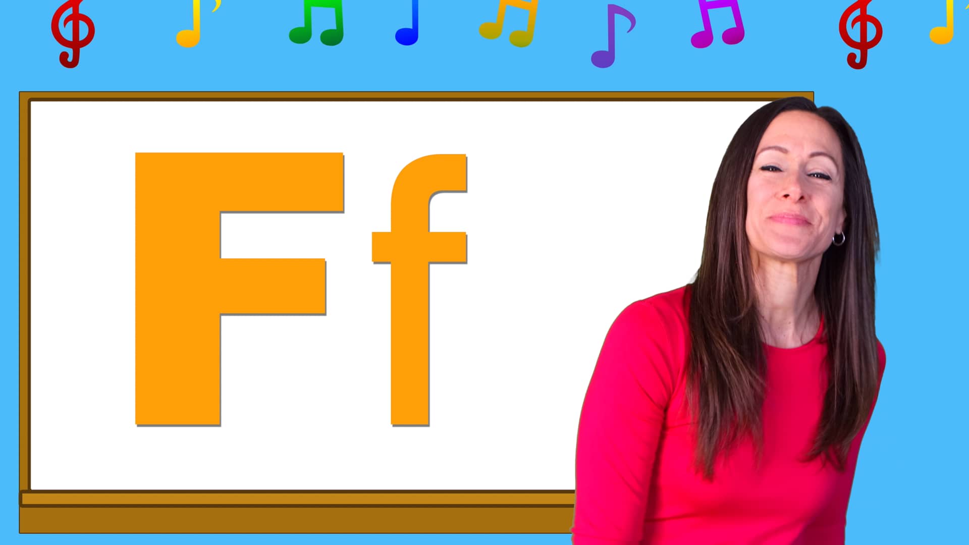 Letter F Alphabet Phonics Song for Toddlers and Babies on Vimeo