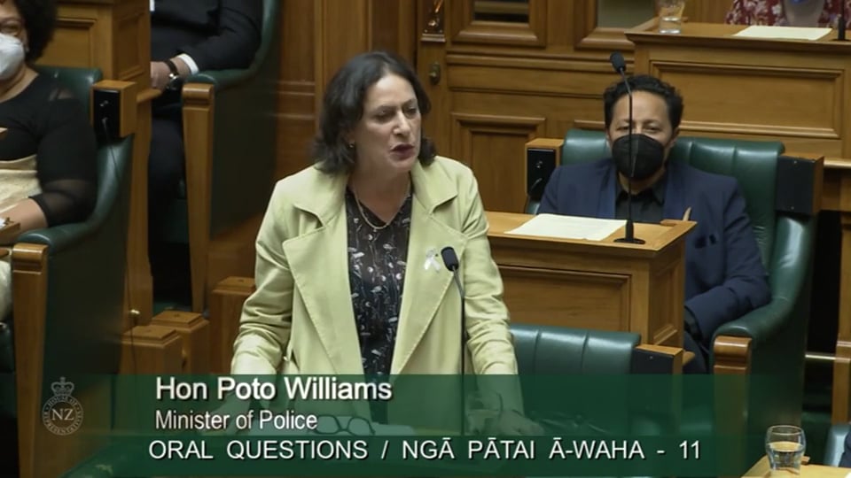 Question 11 - Hon Mark Mitchell to the Minister of Police on Vimeo