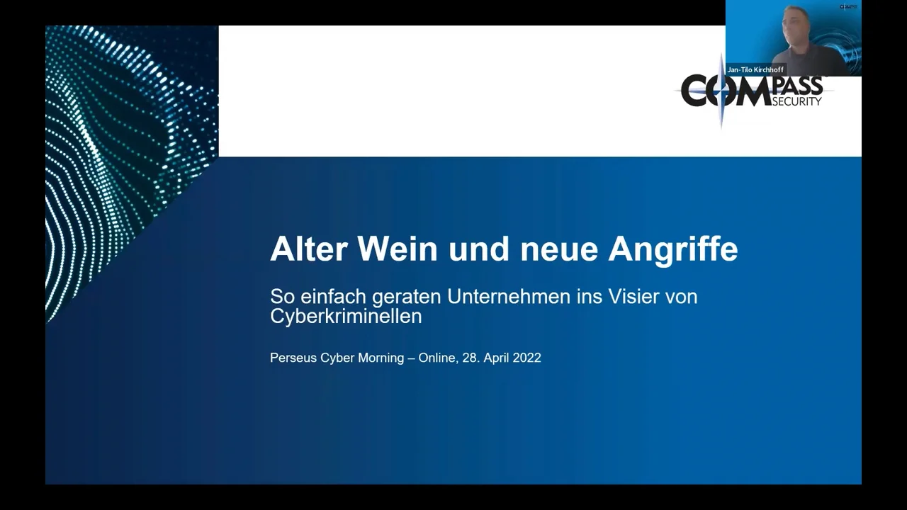 Jan-Tilo Kirchhoff – Live Demo: So einfach geraten Unternehmen ins ...