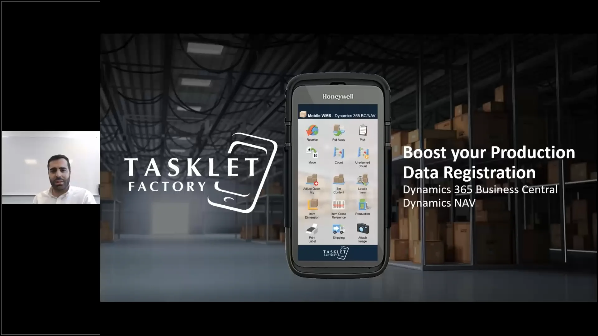 Boost your Production Data Registration with Tasklet Mobile WMS
