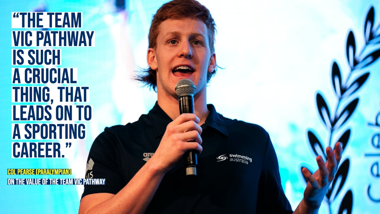 A message to Team Vic Trialists from Paralympian Col Pearse on Vimeo