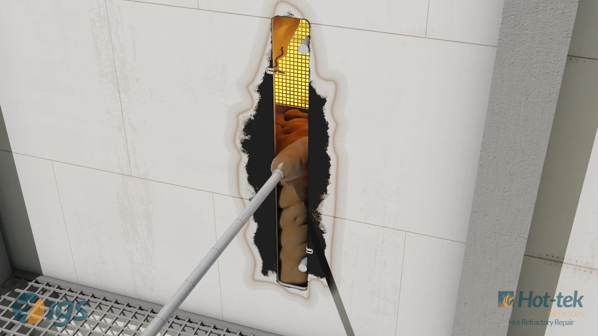 Hot Refractory Repair