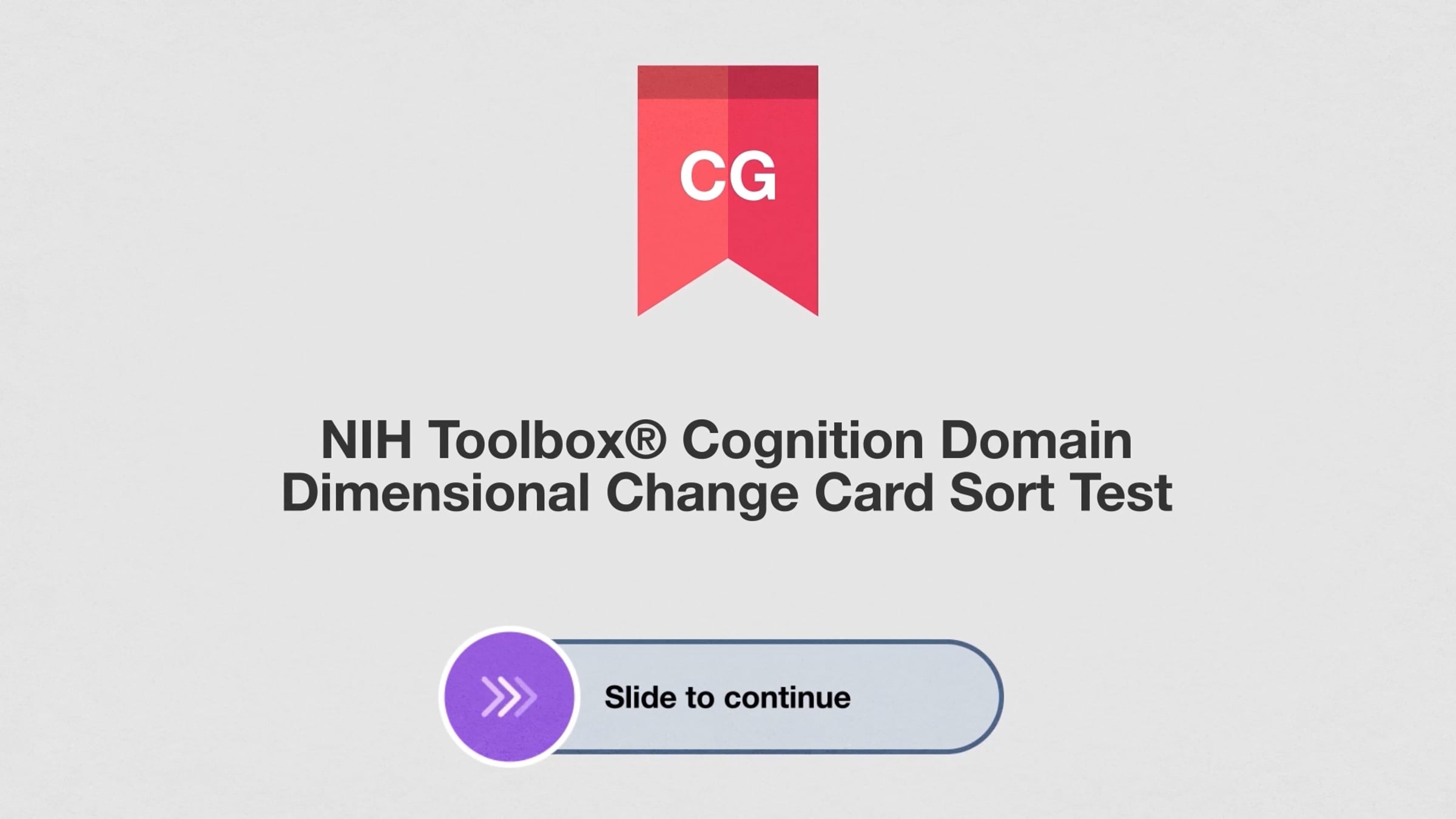 NIH Toolbox V3 - Dimensional Change Card Sort Test