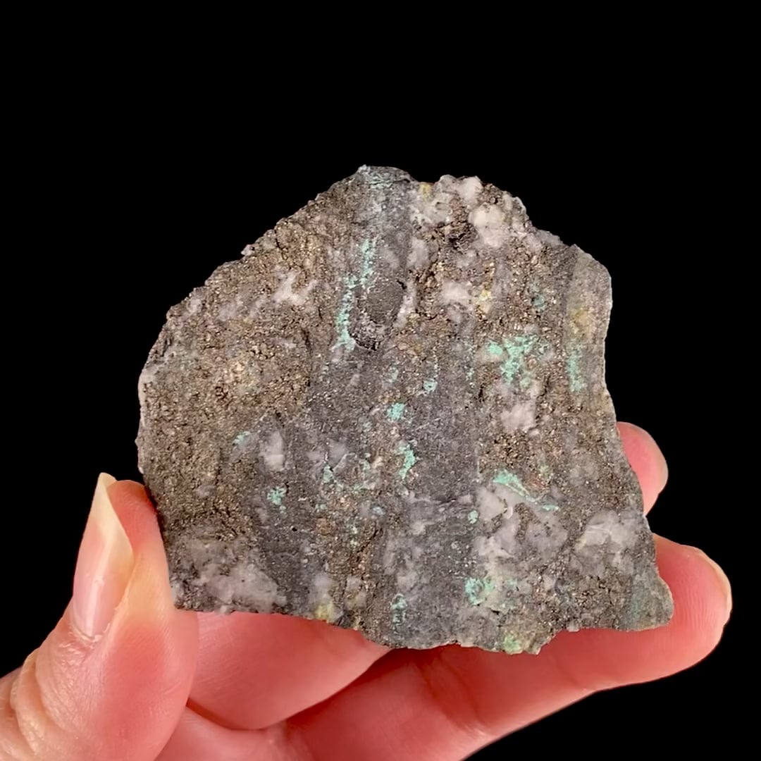 Colusite (rare locality specimen) (ex David Burgess Collection) on Vimeo