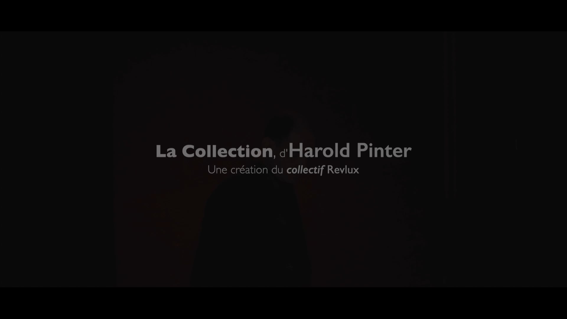 TEASER - La Collection - Harold Pinter - COLLECTIF REVLUX.mp4 on Vimeo