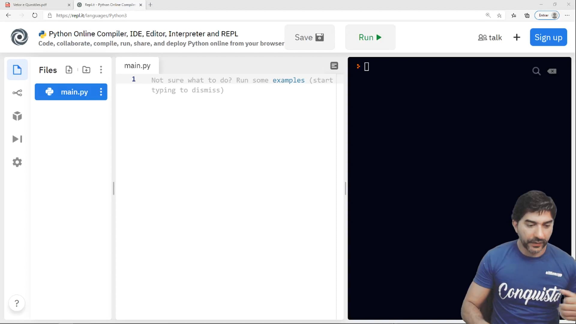 Python e R - aula 7 on Vimeo