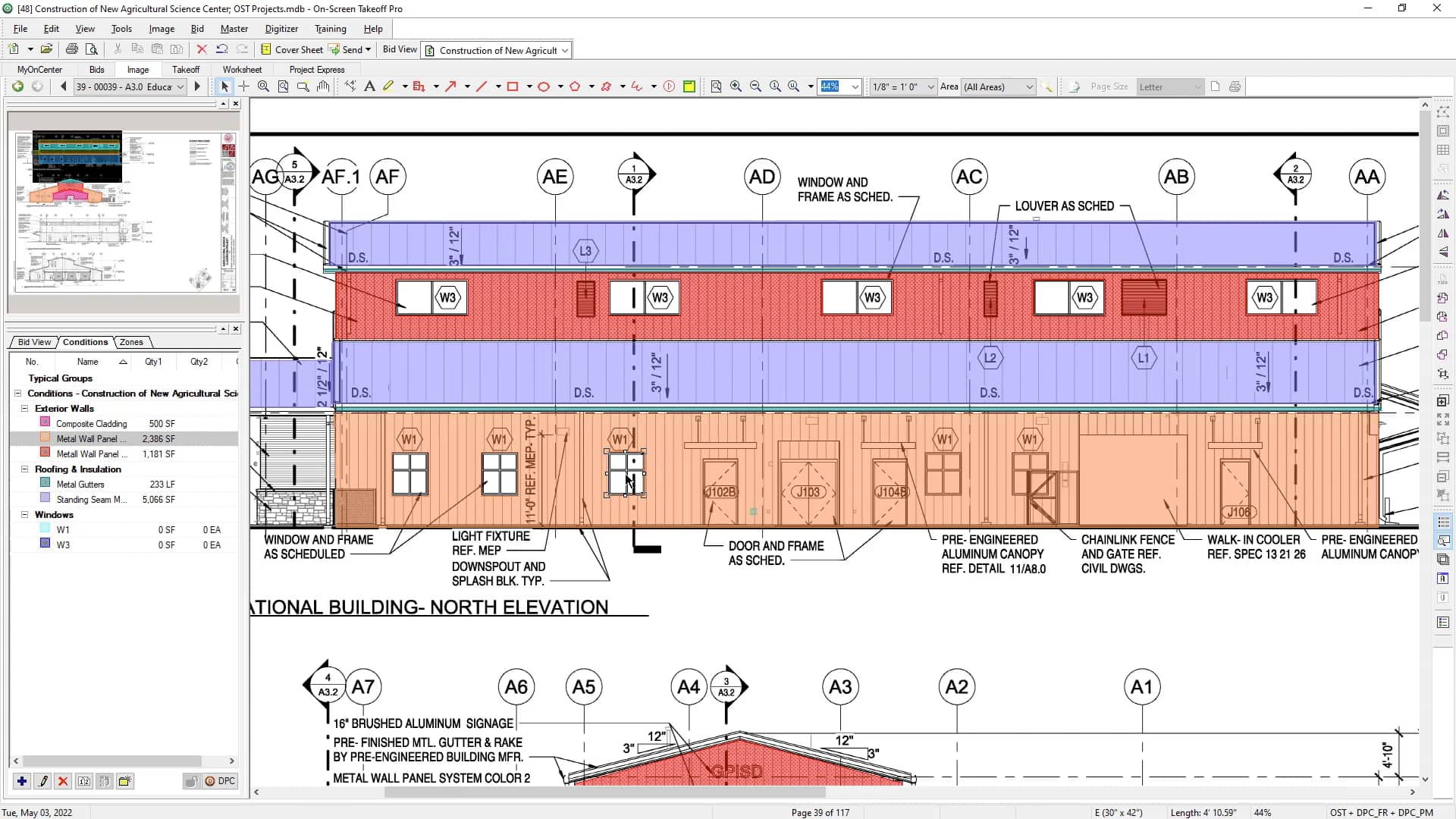 On-Screen Takeoff Performing Takeoff _ Drawing Annotations – Area ...