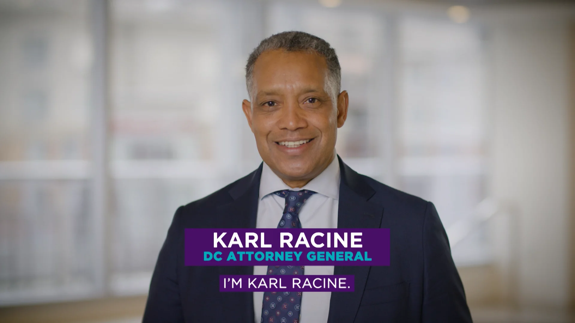 Attorney General Racine Endorses Brian Schwalb for DC AG on Vimeo