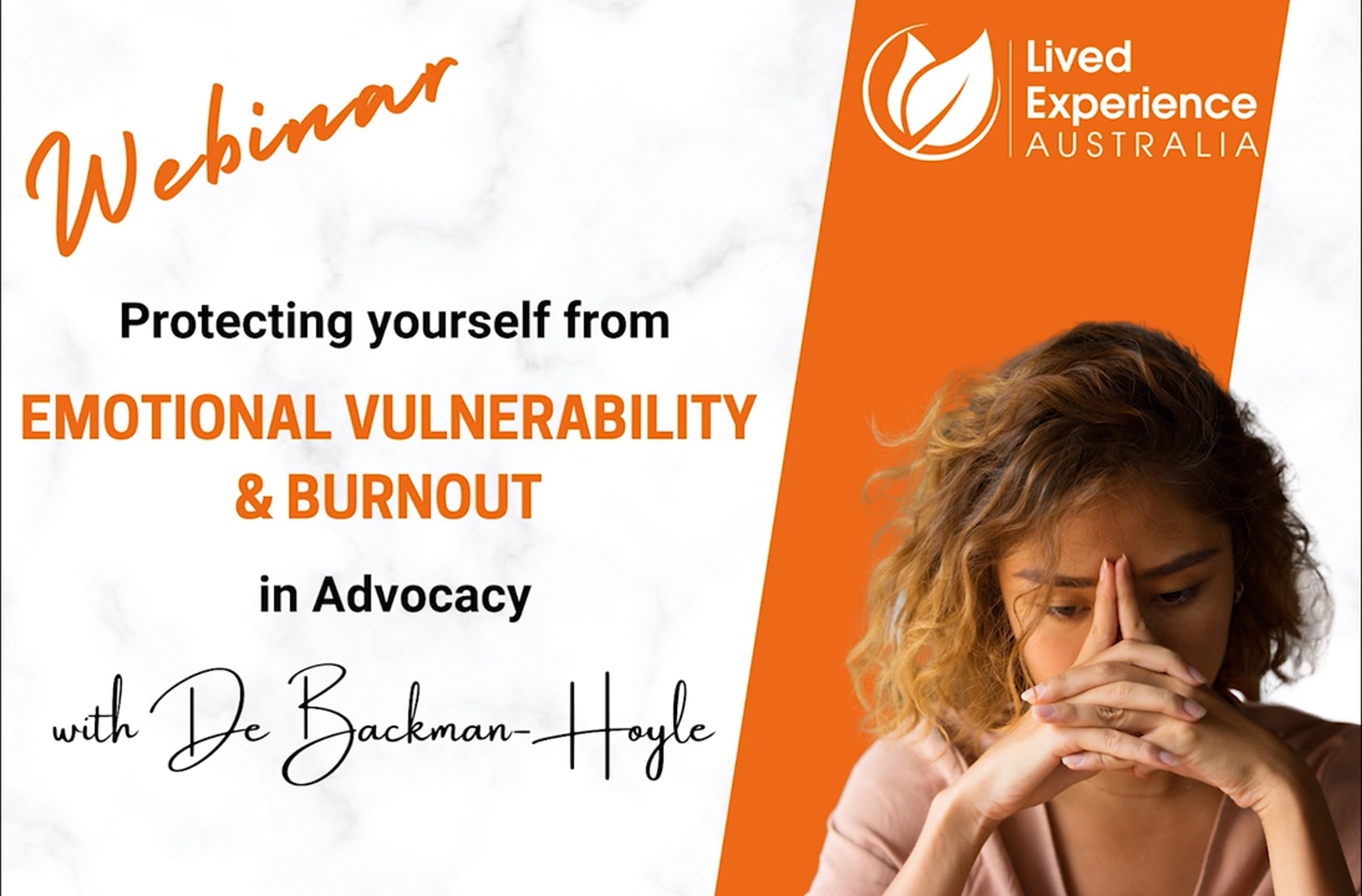Protecting yourself from emotional vulnerability and burnout in advocacy