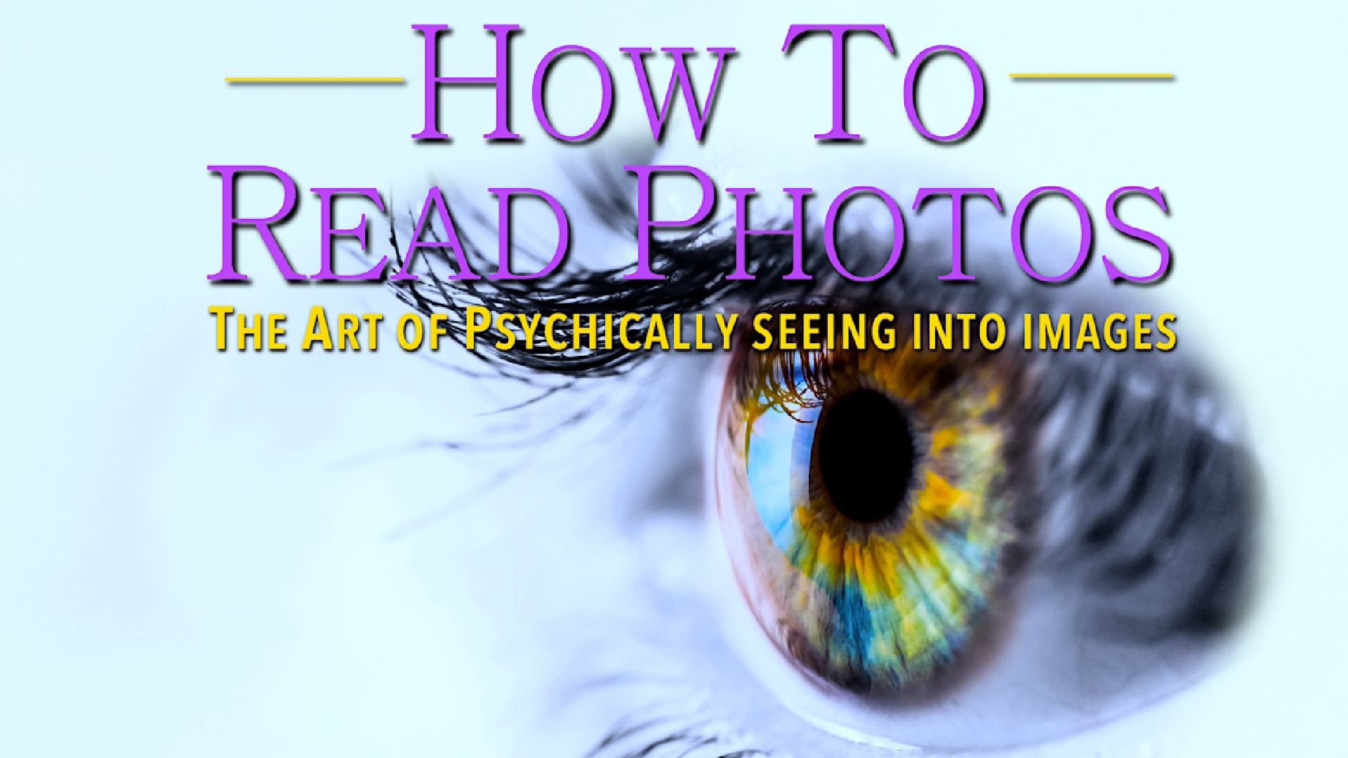 Watch HOW TO READ PHOTOS | The Art of Psychically Seeing Into Images ...