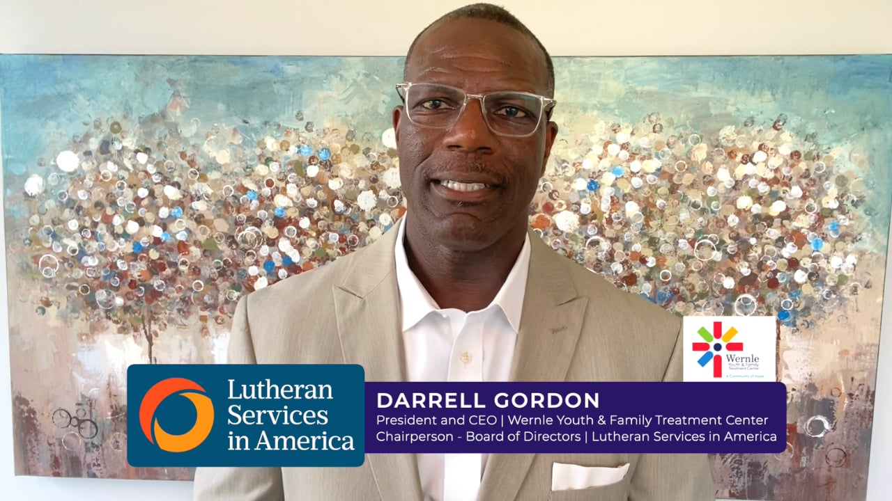 Join Darrell Gordon and Lutheran Services in America in Achieving Equitable Outcomes on Vimeo