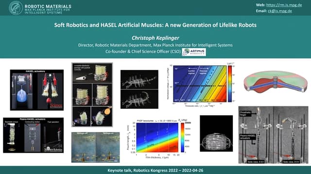 Soft Robotics and HASEL Artificial Muscles: A new Generation of ...