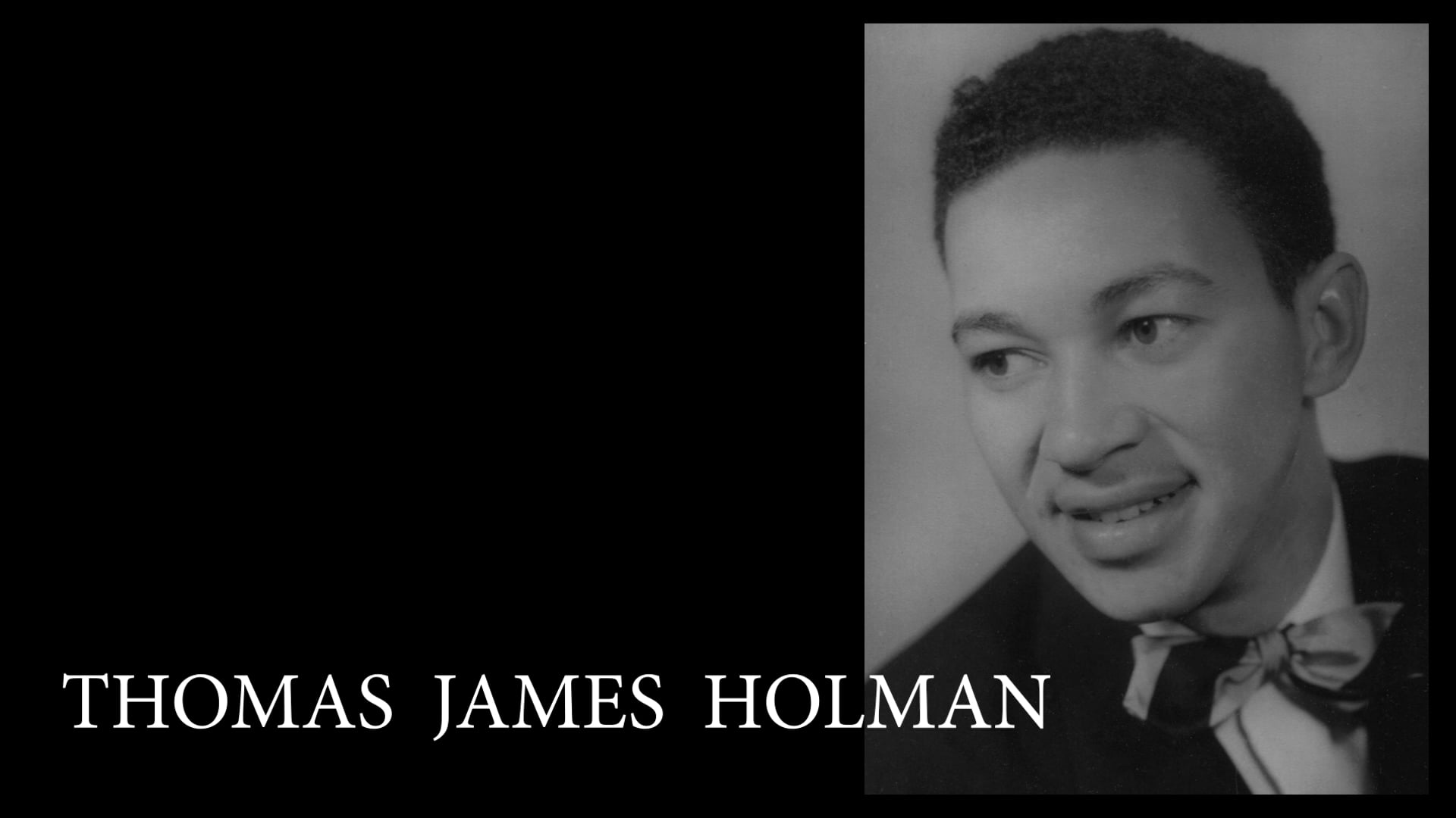Thomas Holman Memorial.mov on Vimeo