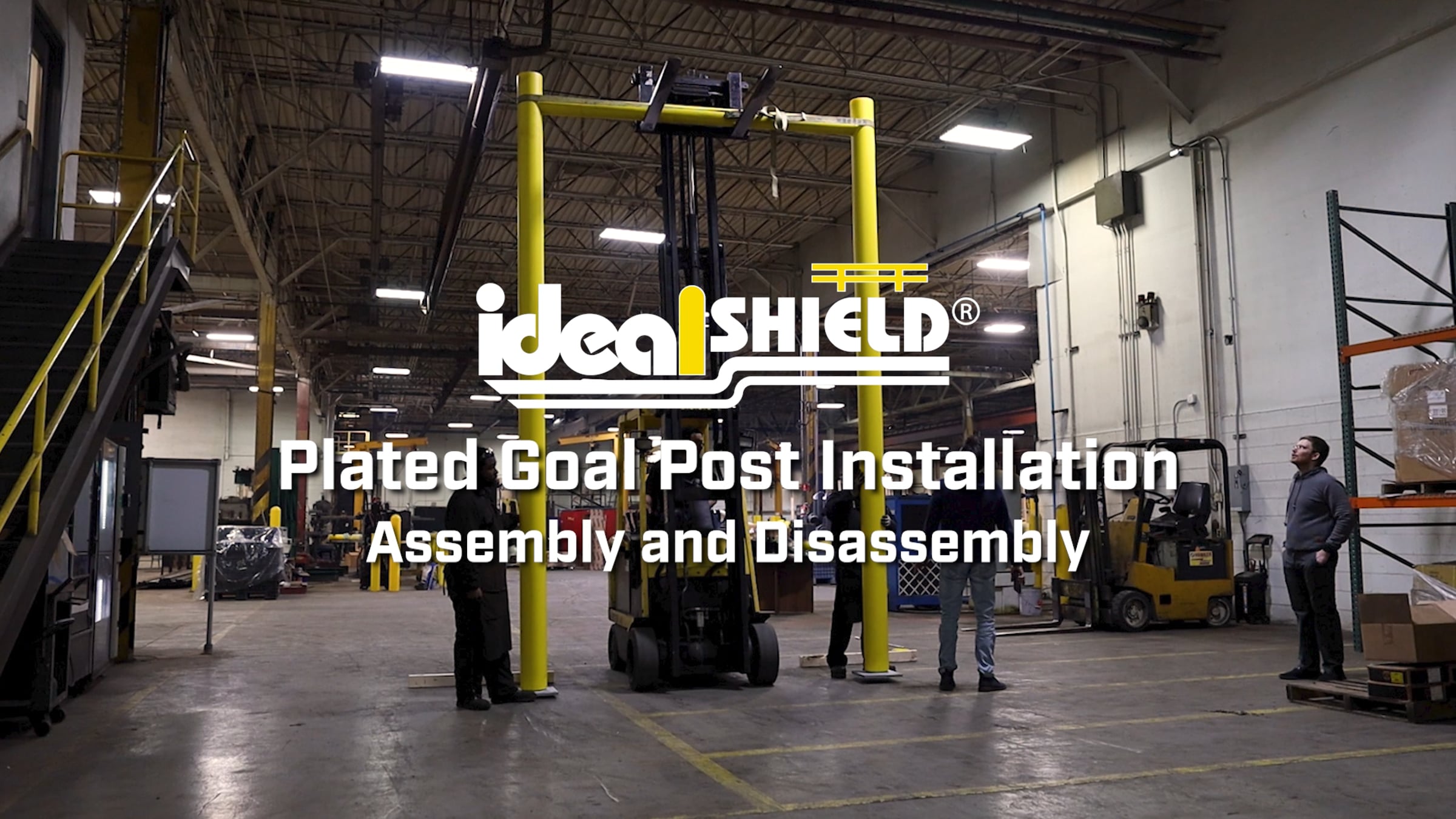 Ideal Shield Plated Goal Post - Assembly & Disassembly