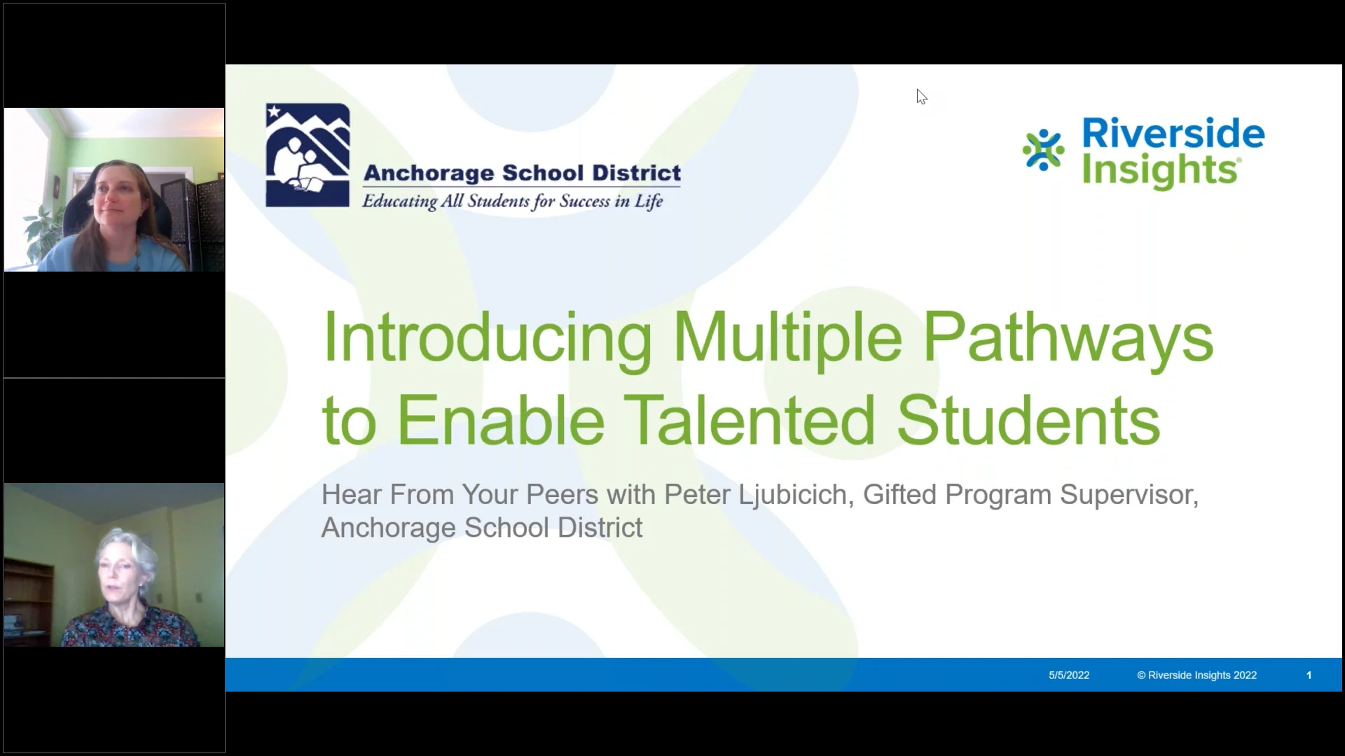 Hear from Your Peers: Anchorage, Alaska - Introducing Multiple Pathways to Enable Talented Students