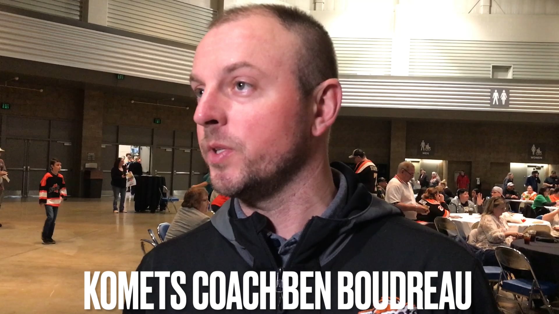 Komets coach Ben Boudreau, player Shawn Szydlowski, discuss season and ...