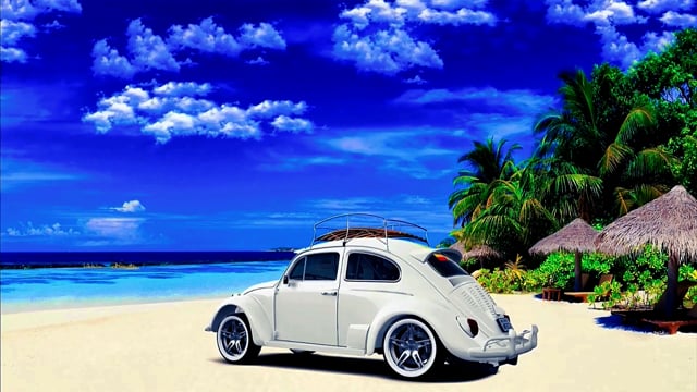 Beach, Car, Volkswagen. Free Stock Video - Pixabay