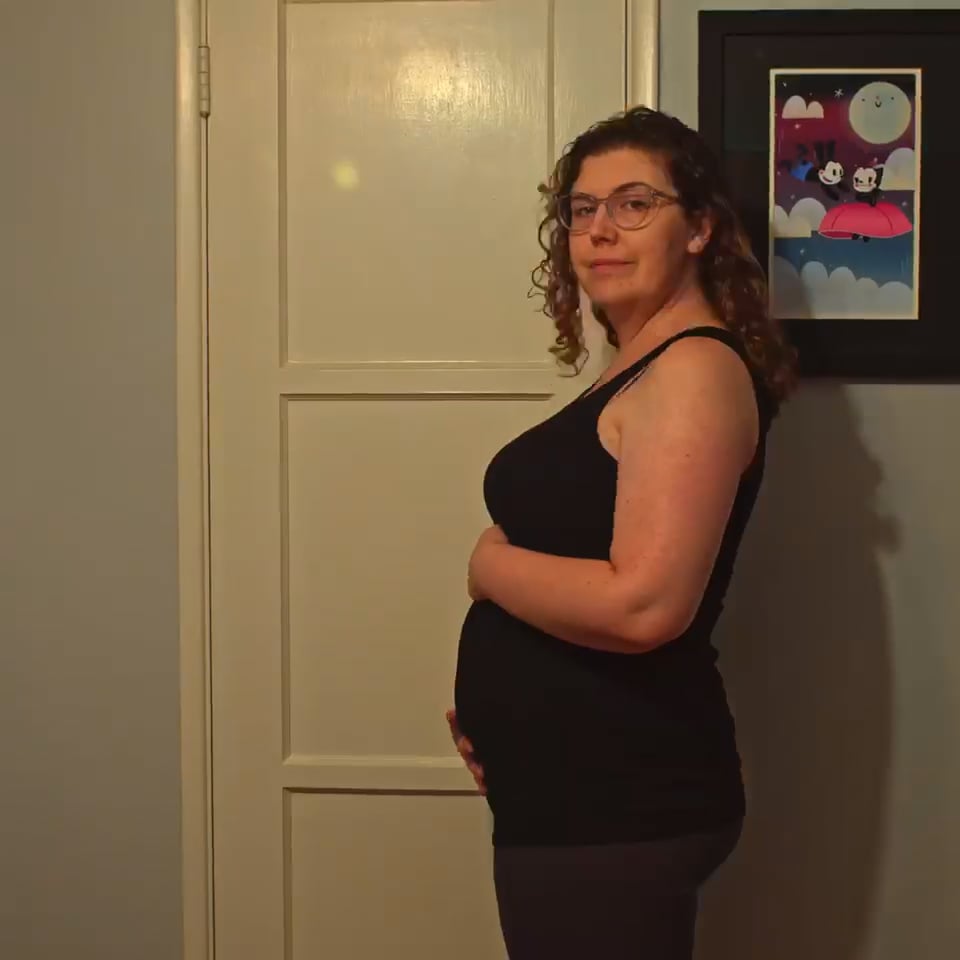 2022 Jenn time lapse pregnant Hugo popping out on Vimeo