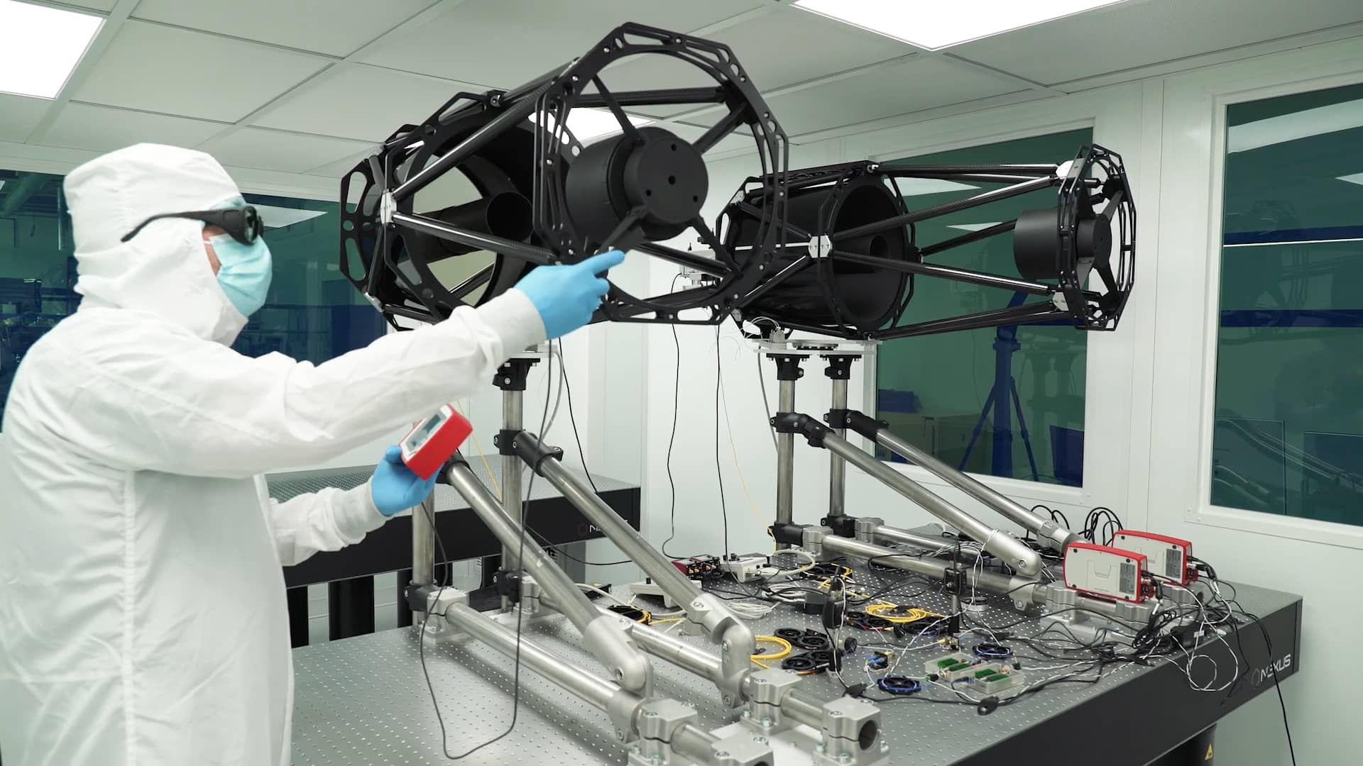 Mynaric Optical Communication Terminal Link Testbed Launch on Vimeo