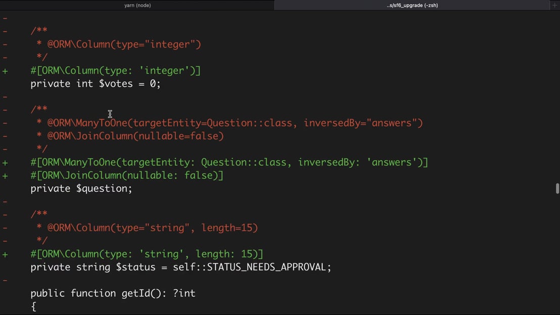 Annotations To Attributes Upgrading And Whats New In Symfony 6 Symfonycasts 