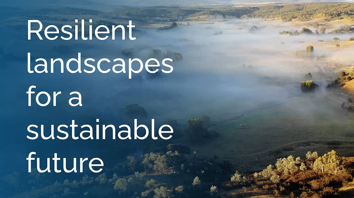 Resilient landscapes for a sustainable future on Vimeo