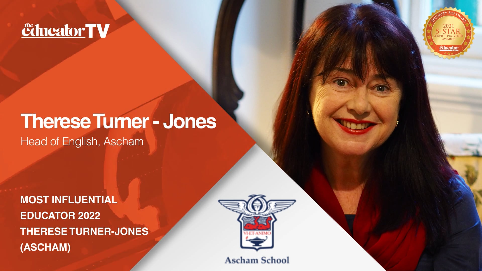 Most Influential Educator 2022 - Therese Turner-Jones, Ascham on Vimeo