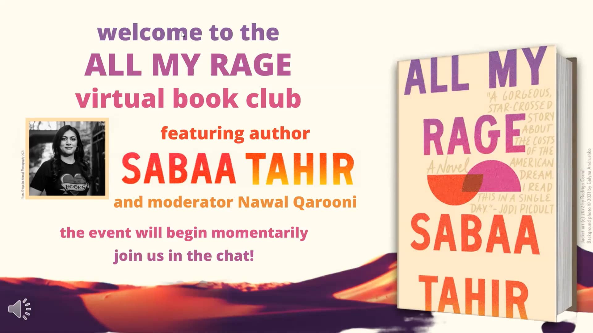 Sabaa Tahir All My Rage Book Club on Vimeo