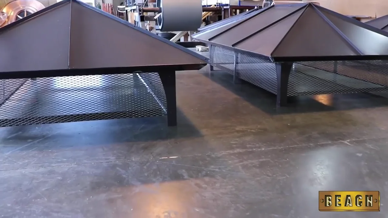 Beach Sheet Metal - custom prefinished standing seam chimney caps on Vimeo