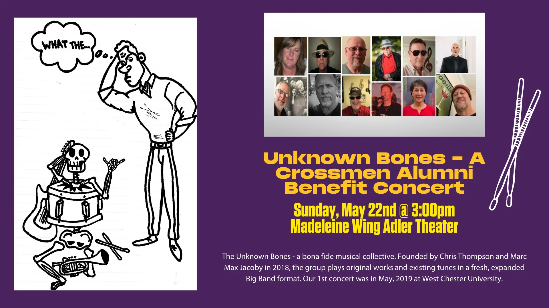 05.22.2022 Unknown Bones - A Crossmen Alumni Benefit Concert on Vimeo