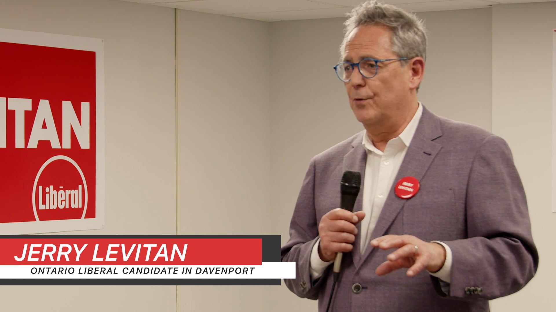 JERRY LEVITAN Campaign Launch - 2min on Vimeo