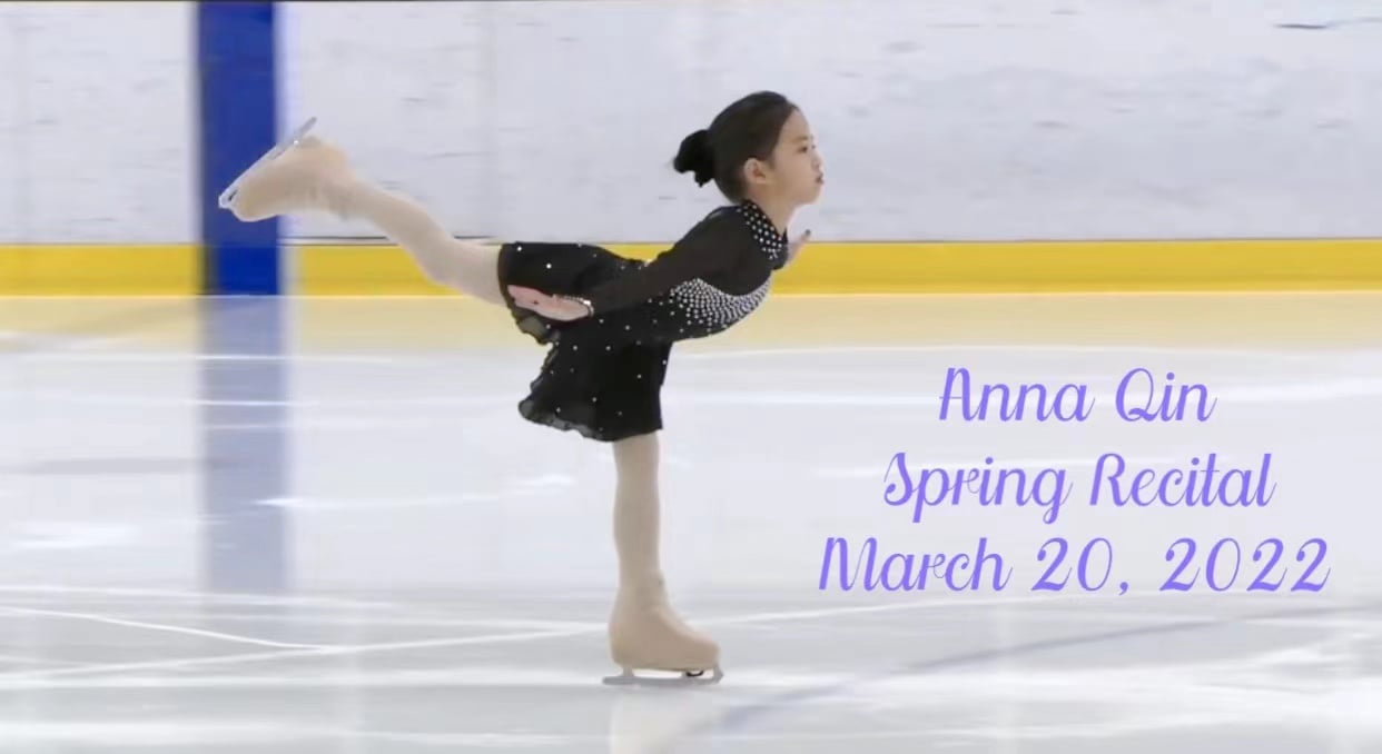 Anna Qin_Figureskating Spring Recital_March 2022 on Vimeo