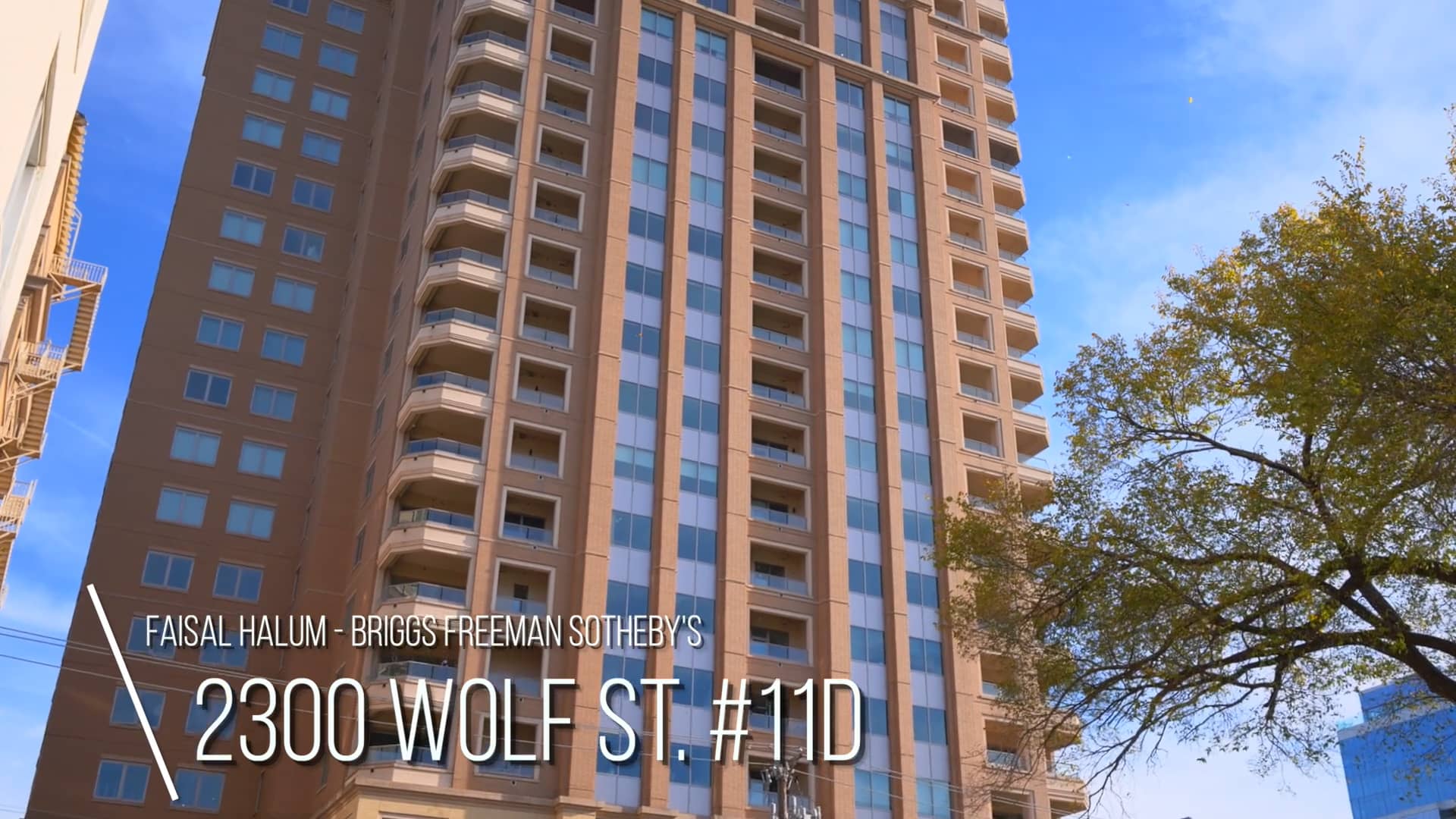 2300 Wolf St. #11D - Faisal Halum on Vimeo