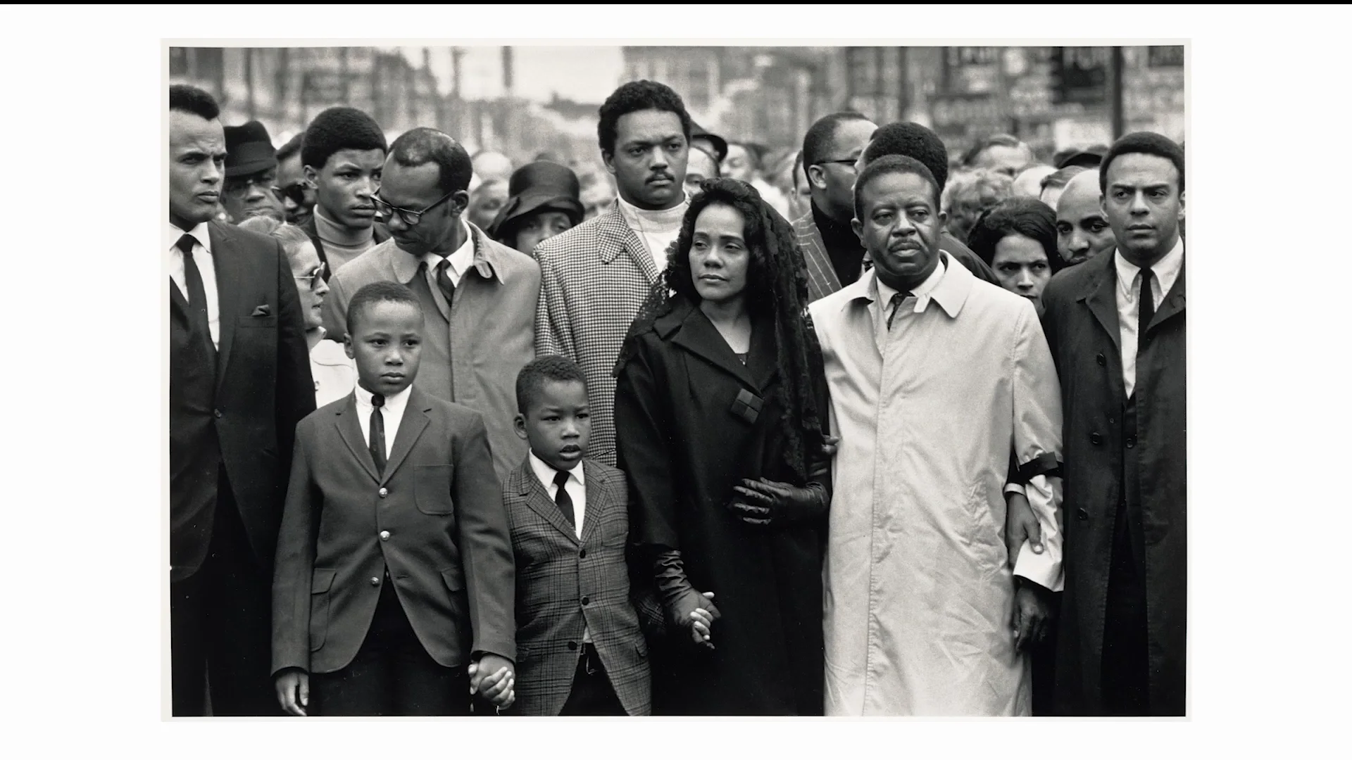 "Untitled (Coretta Scott King and children, Jesse Jackson, Harry ...