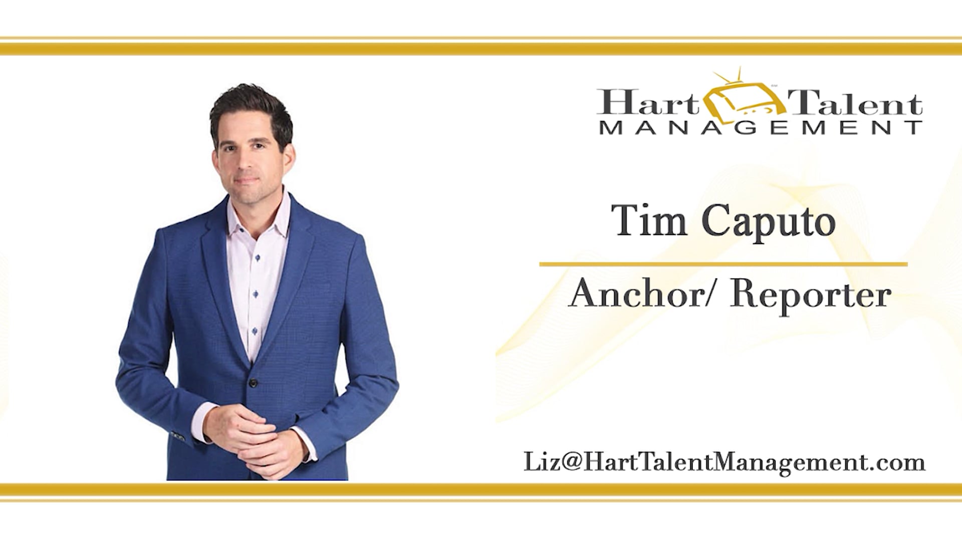 Tim Caputo Reel on Vimeo