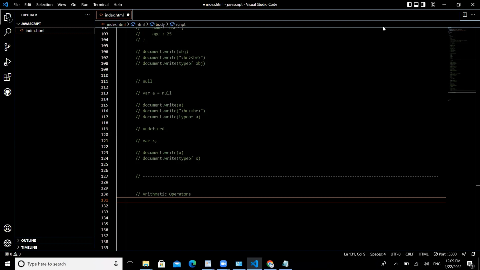M5-06-javascript Arithmetic operators on Vimeo