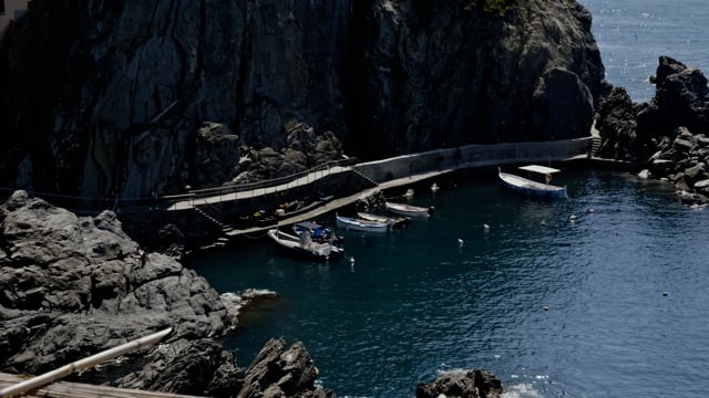 Beach Boats Cliff - Free video on Pixabay