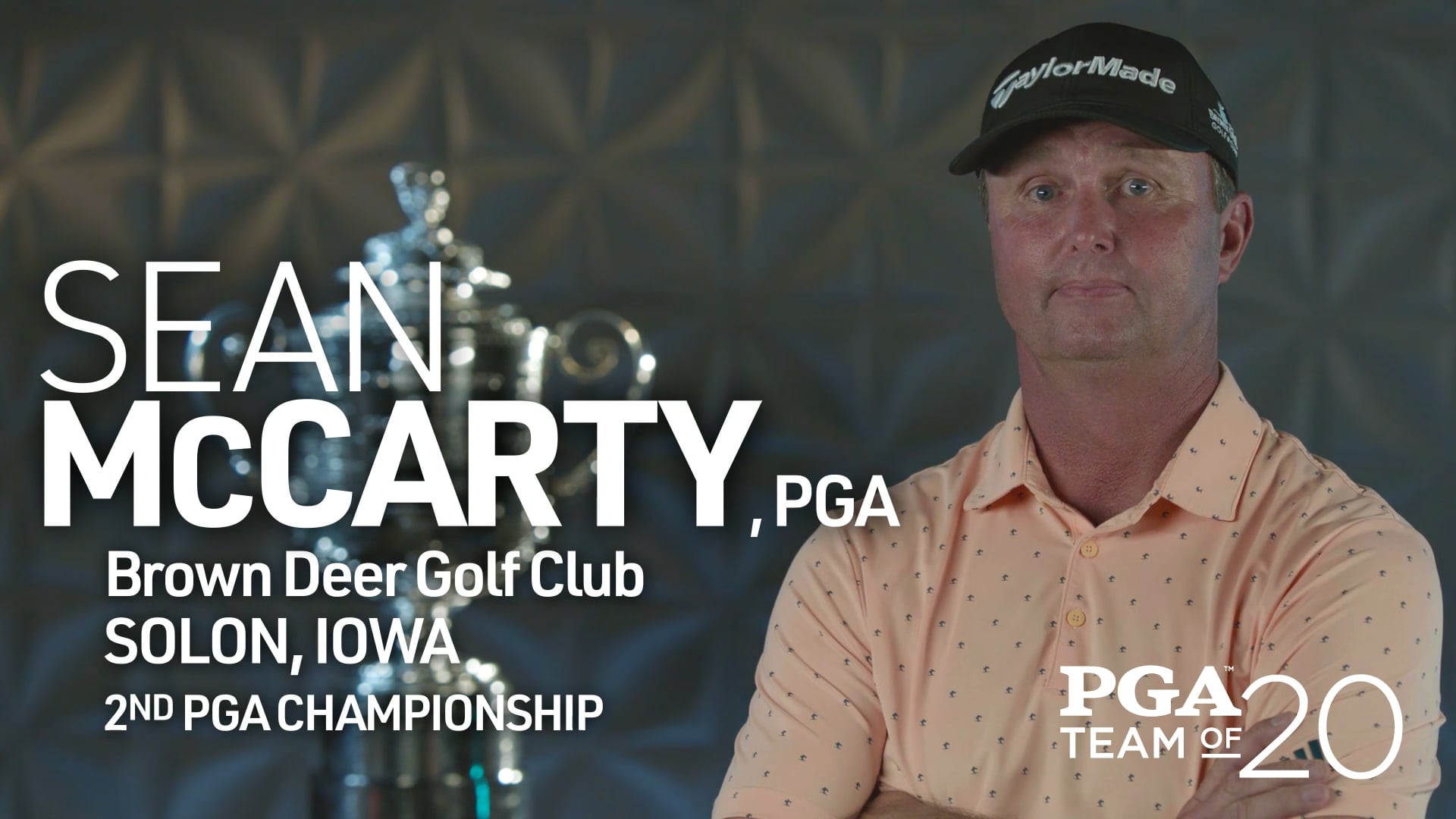 Sean McCarty, PGA - Bio Blast for 2022 PGA Championship Video Board on ...