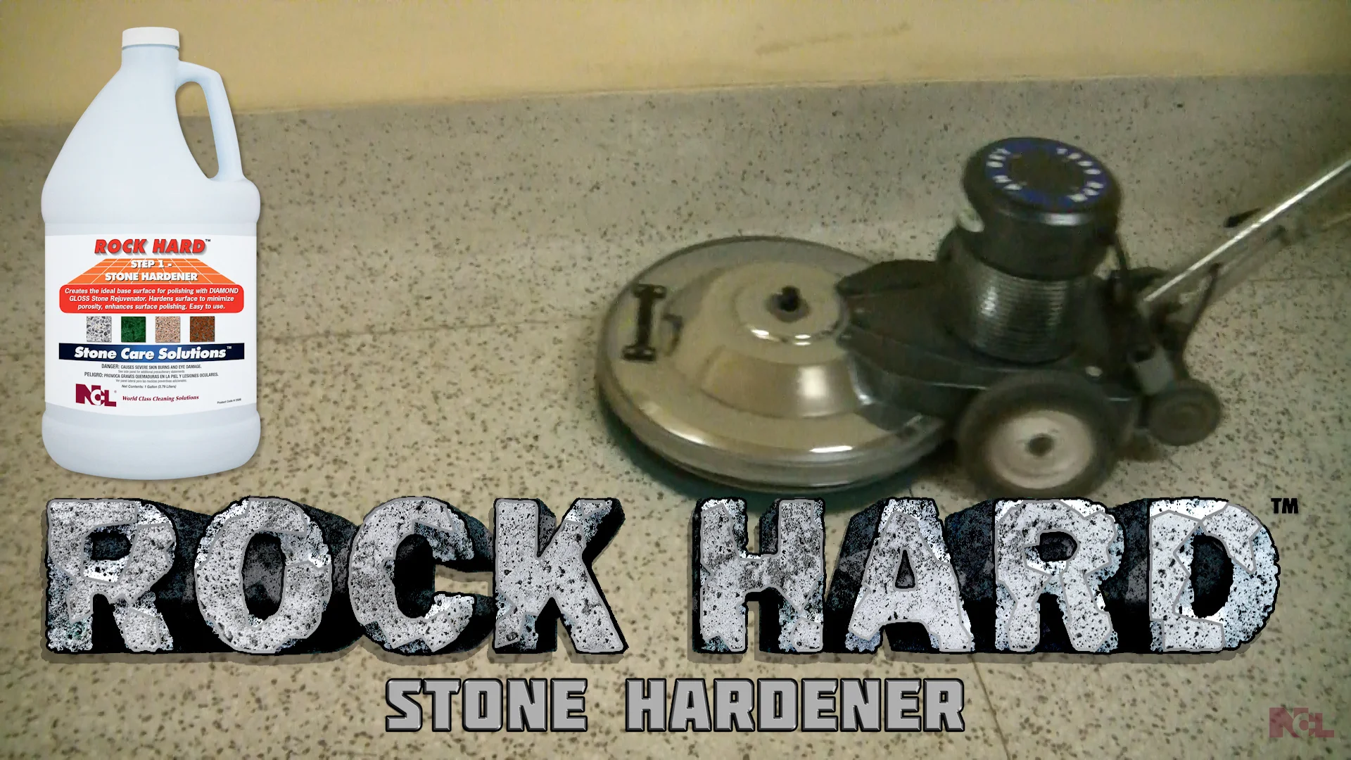 ROCK HARD™ Step 1 - Stone Hardener on Vimeo