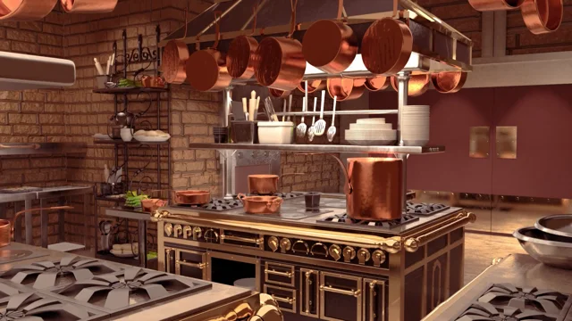 Ratatouille Pixar Kitchen