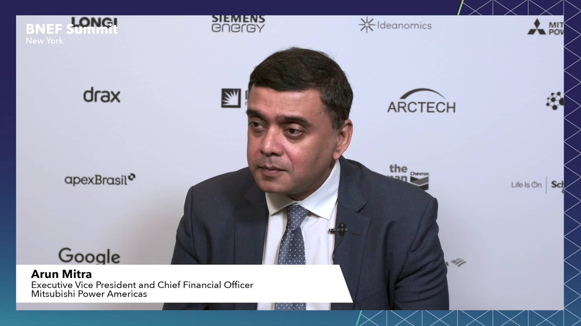 BNEF Summit New York 2022 Interview: Arun Mitra, Mitsubishi Power ...