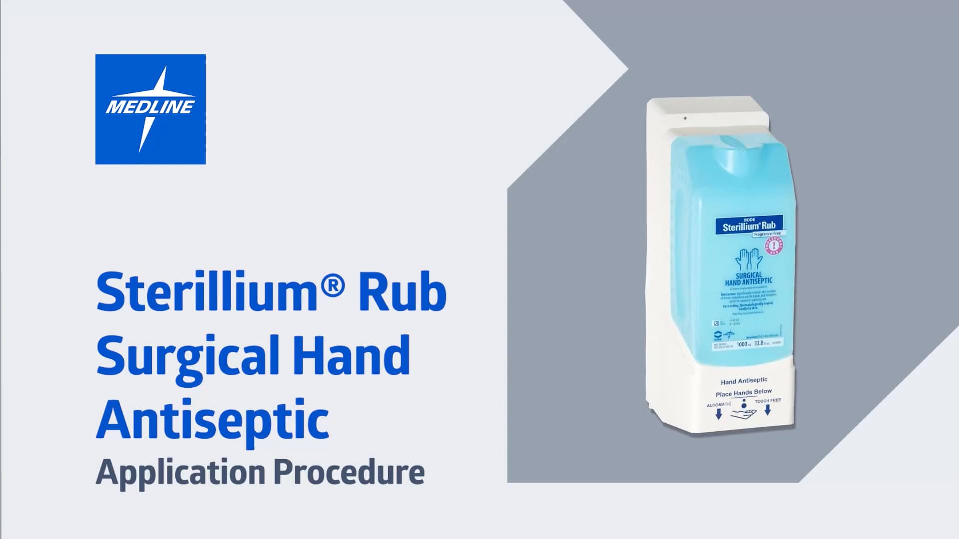 Sterillium Rub Surgical Hand Antiseptic - Instructions for Use on Vimeo