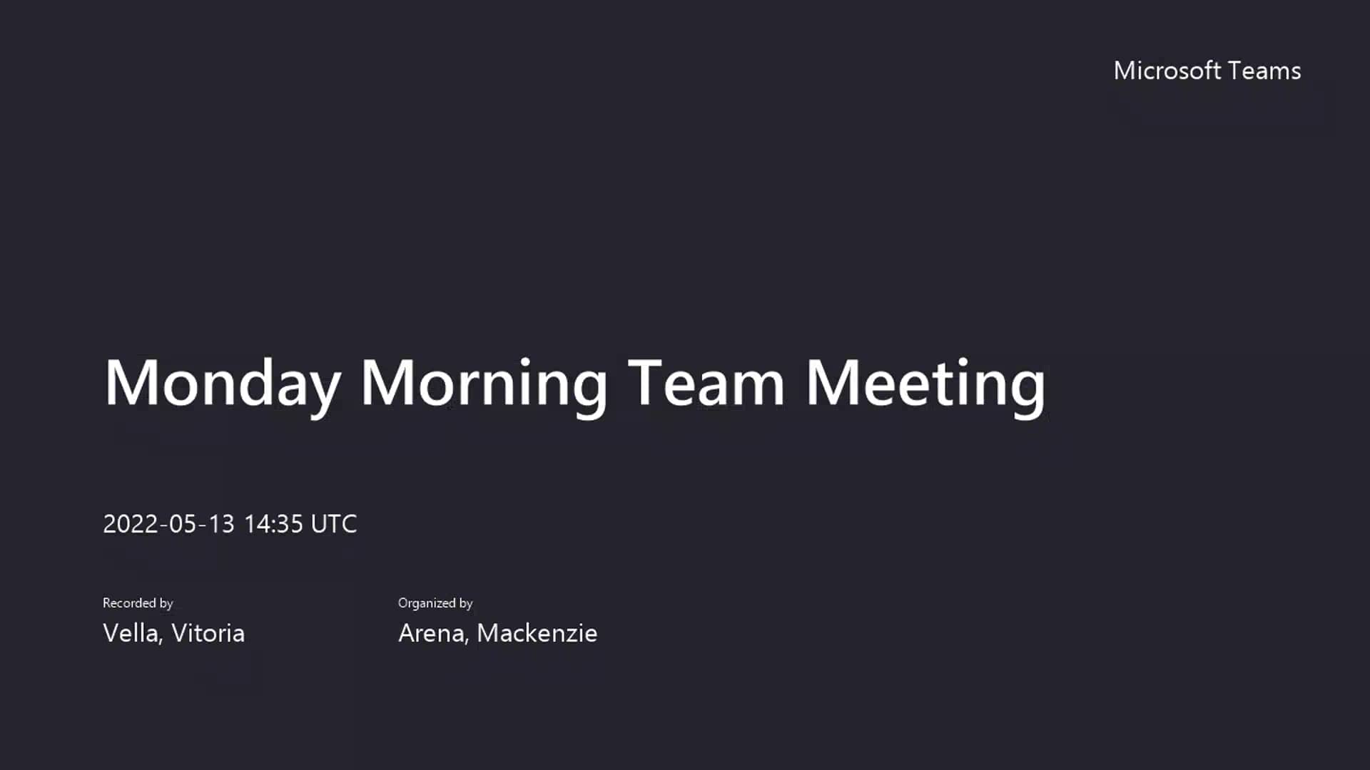 Monday Morning Team Meeting-20220513_103503-Meeting Recording.mp4 on Vimeo
