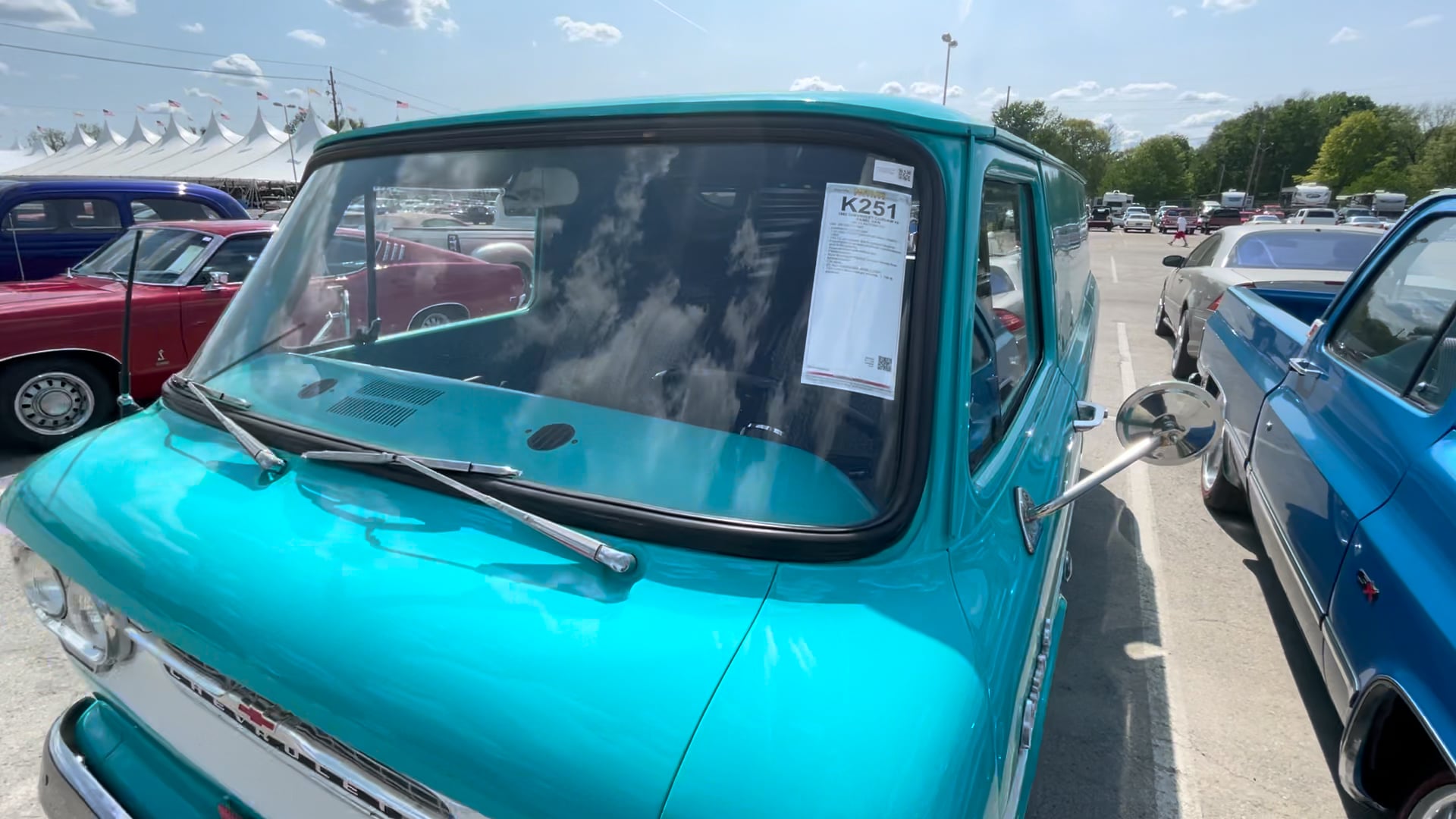 1962 Chevrolet Corvair 95 Panel Van | K251 | Indy 2022