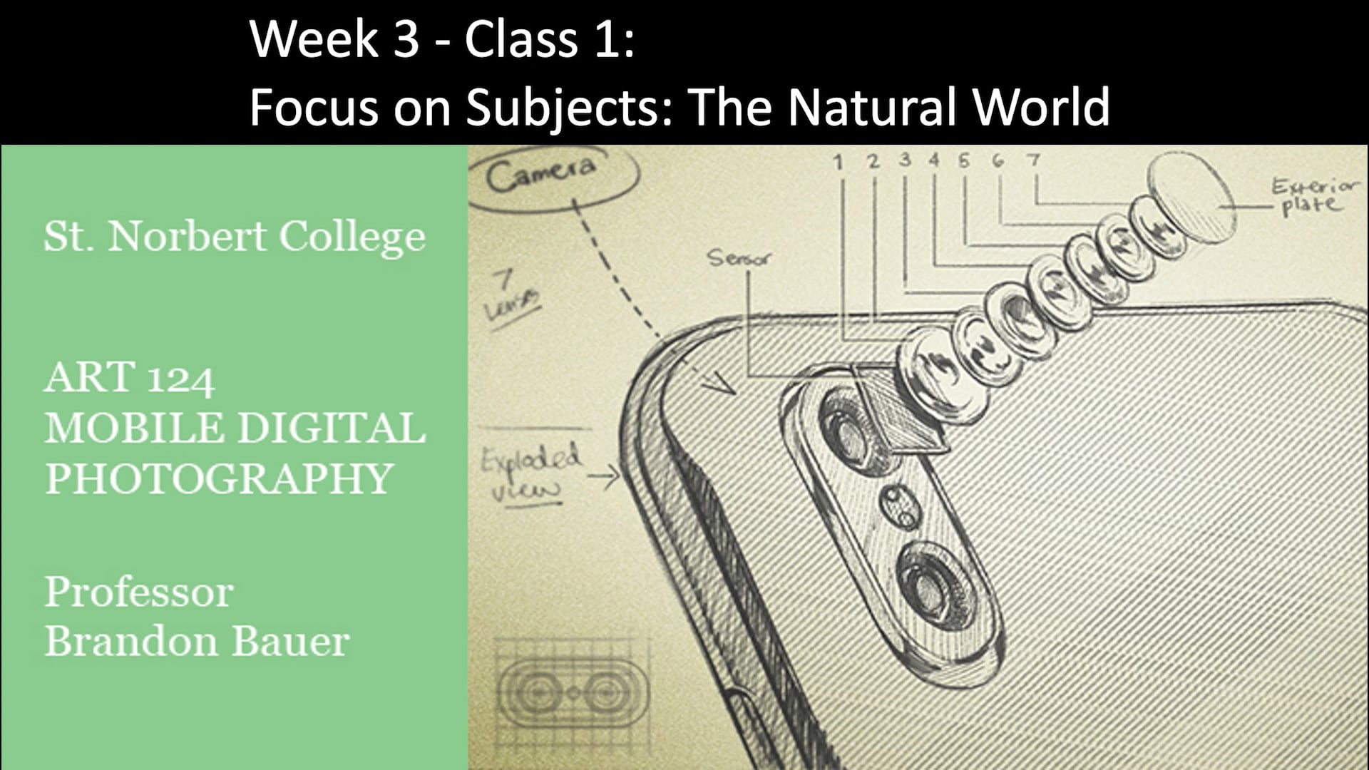 Week 3 - Class 1