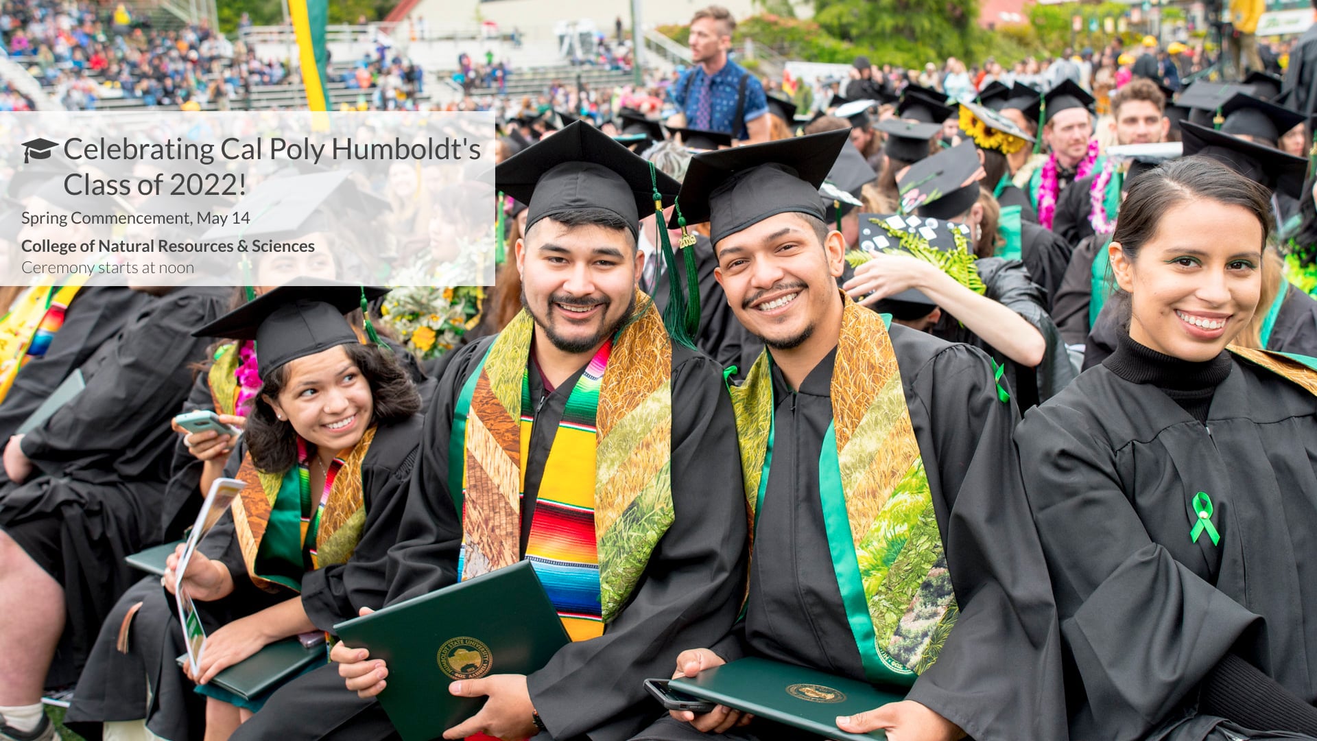 Cal Poly Humboldt Commencement 2022 Noon on Vimeo