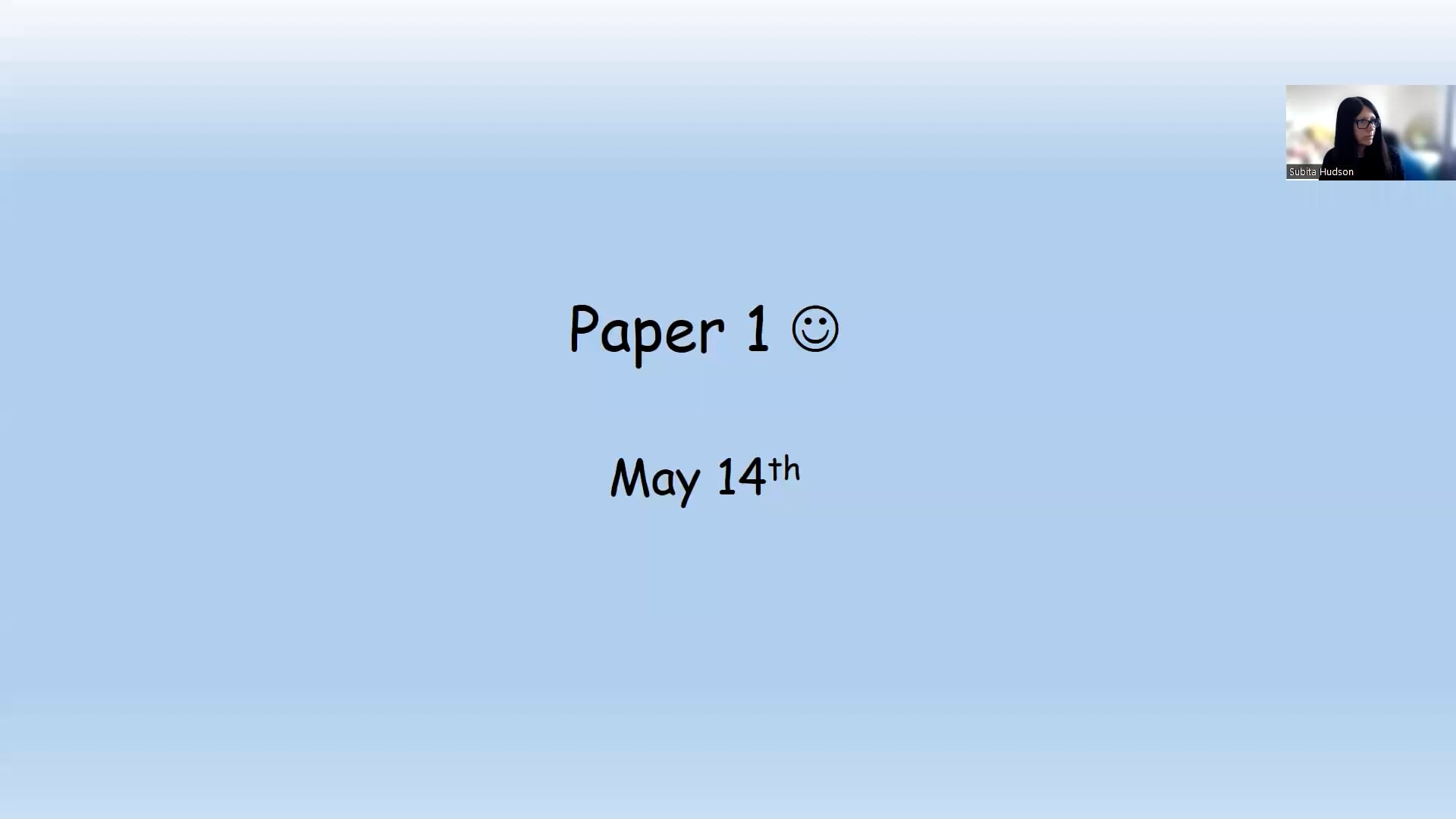 TREV Maths 10 am 14th May Paper 1 on Vimeo